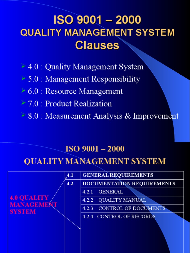 Quality Management System | PDF | Iso 9000 | Quality Management System