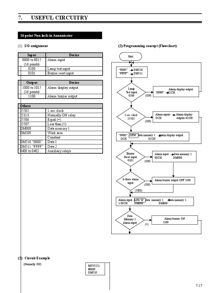 Useful Circuitry: 16-Point Non-Lock-In Annunicator | PDF | Input/Output | Electronics