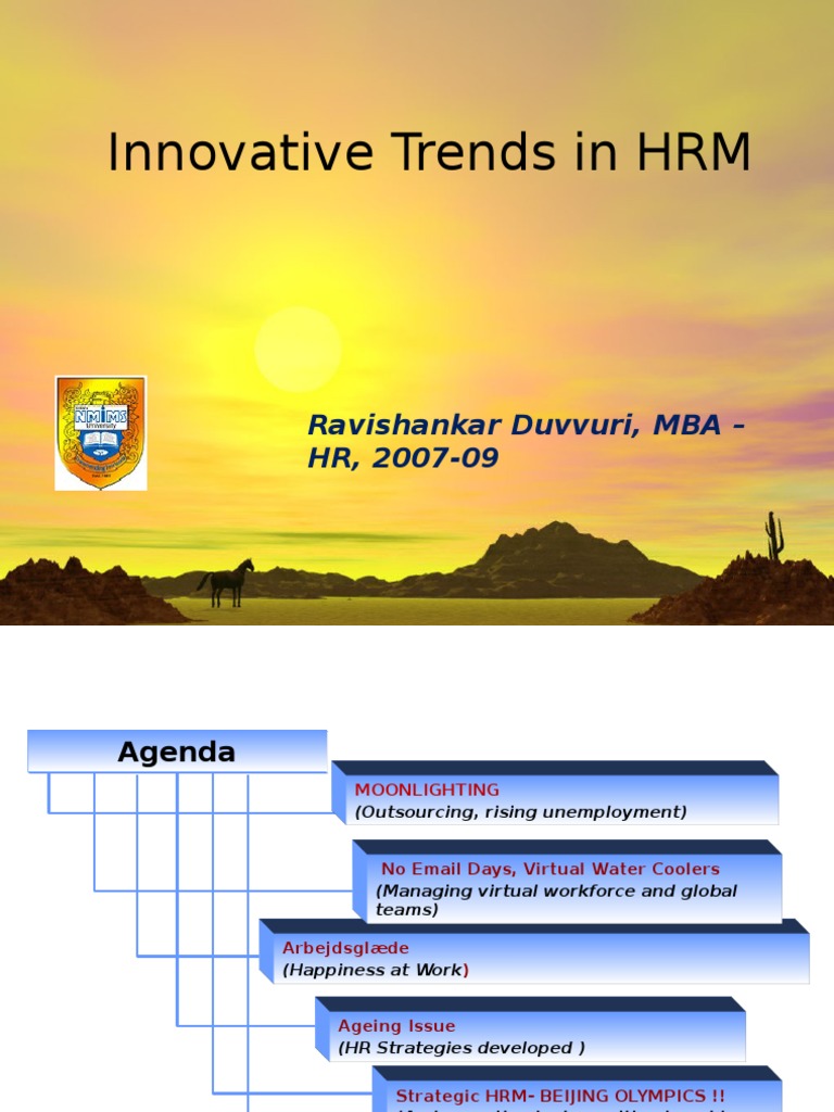 Trends in Strategic HRM Practices | PDF | Employment | Human Resource ...