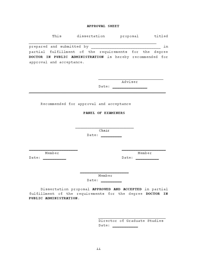 Approval Sheet | PDF