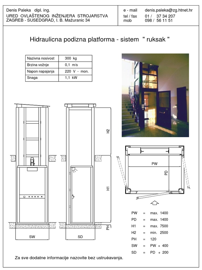 Podizna Platforma - Ruksak | PDF