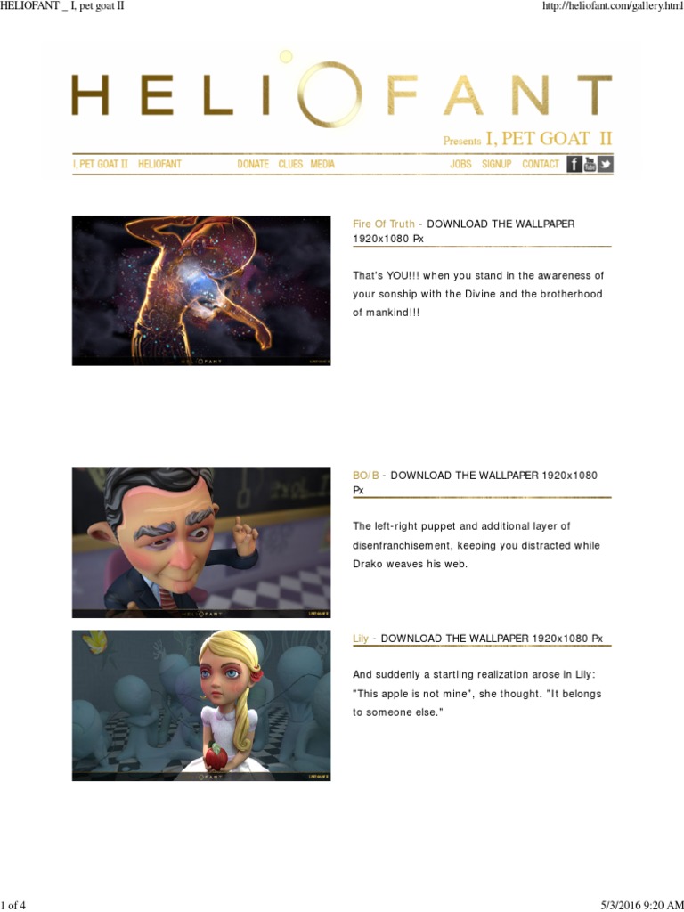 Heliofant - I, Pet Goat II | PDF | Young Adult