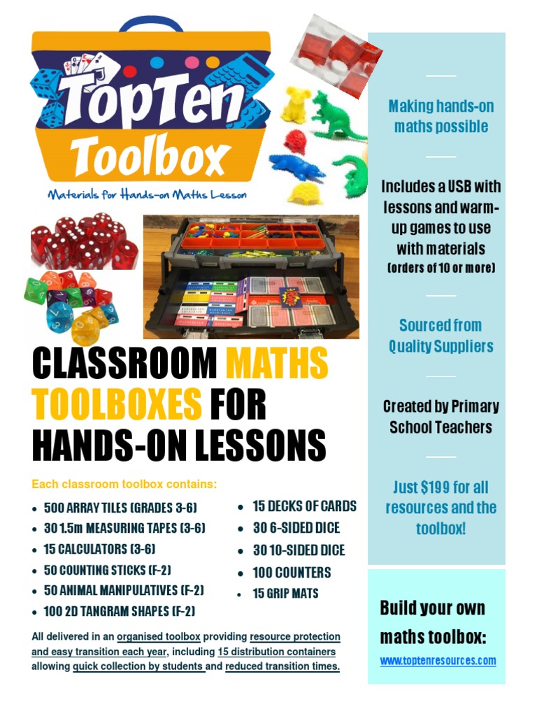 Customised Classroom Toolboxes | PDF