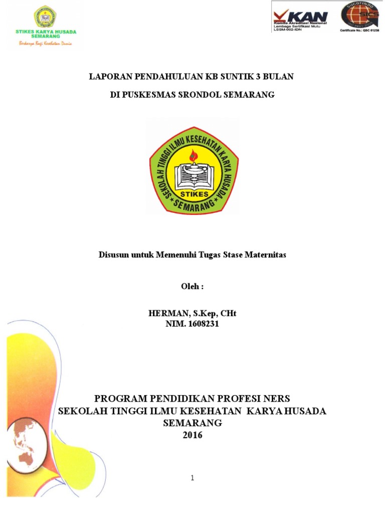 LP KB Suntik 3 Bulan | PDF