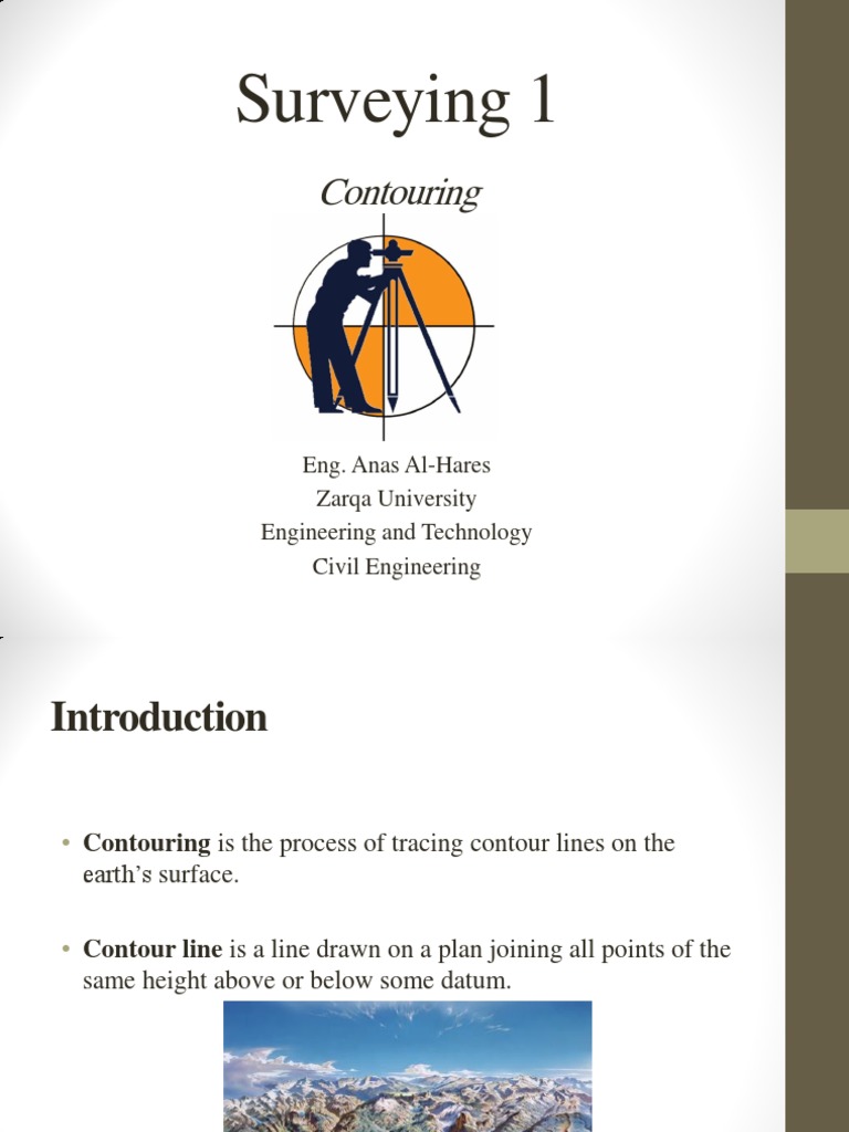 Contouring | PDF | Contour Line | Valley
