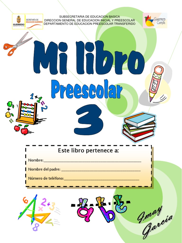 240403008-Mi-Libro-de-Preescolar-3.pdf | Jardín de infancia