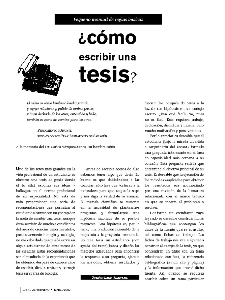 Como Hacer Una Tesis UNAM PDF | Teoría de la justificación | Science