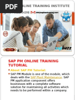 SAP S4 HANA PM Module Training1 | PDF | Computer Science | Computer ...
