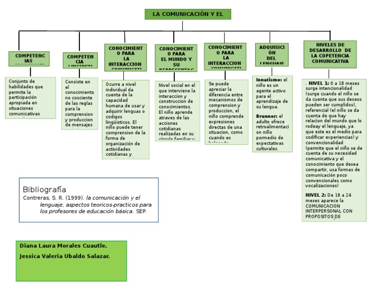Mapa de Cajas - Comunicacion y Lenguaje | PDF