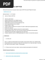 SAP FICO Tcodes List (Transaction Codes) & Their Use - Skillstek | PDF ...