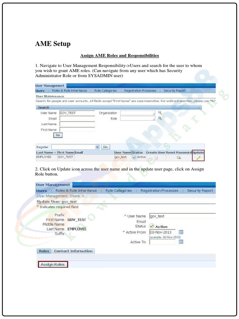 AME Setup - PO Requisitions | PDF | Database Transaction | System Administrator