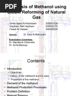 Lurgi Methanol Production Technology | PDF | Combustion | Chemical Reactor