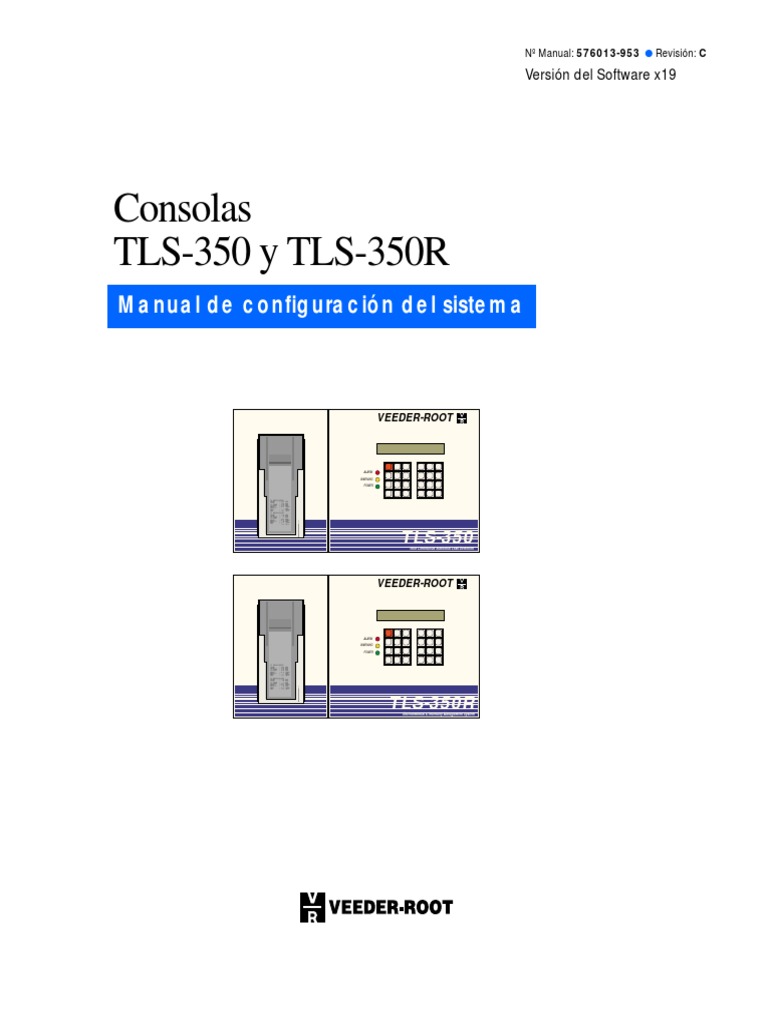 Consolas TLS-350 y TLS-350R - Manual de Configuracion Del Sistema | PDF ...
