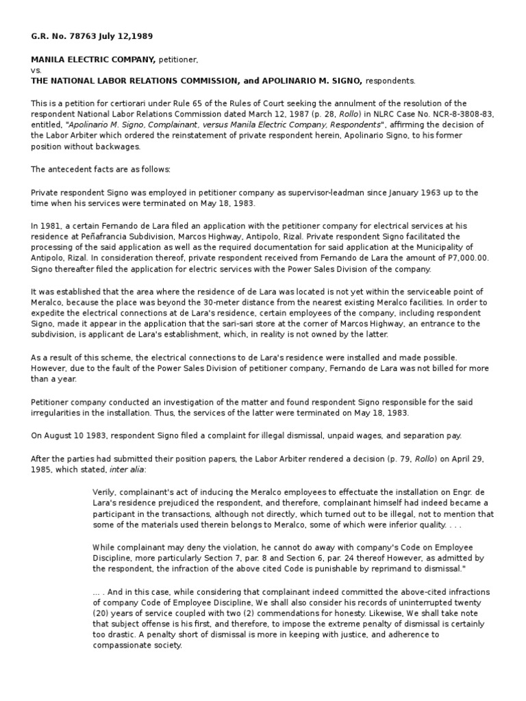 Labor Cases (Full Text) | PDF | Certiorari | Employment