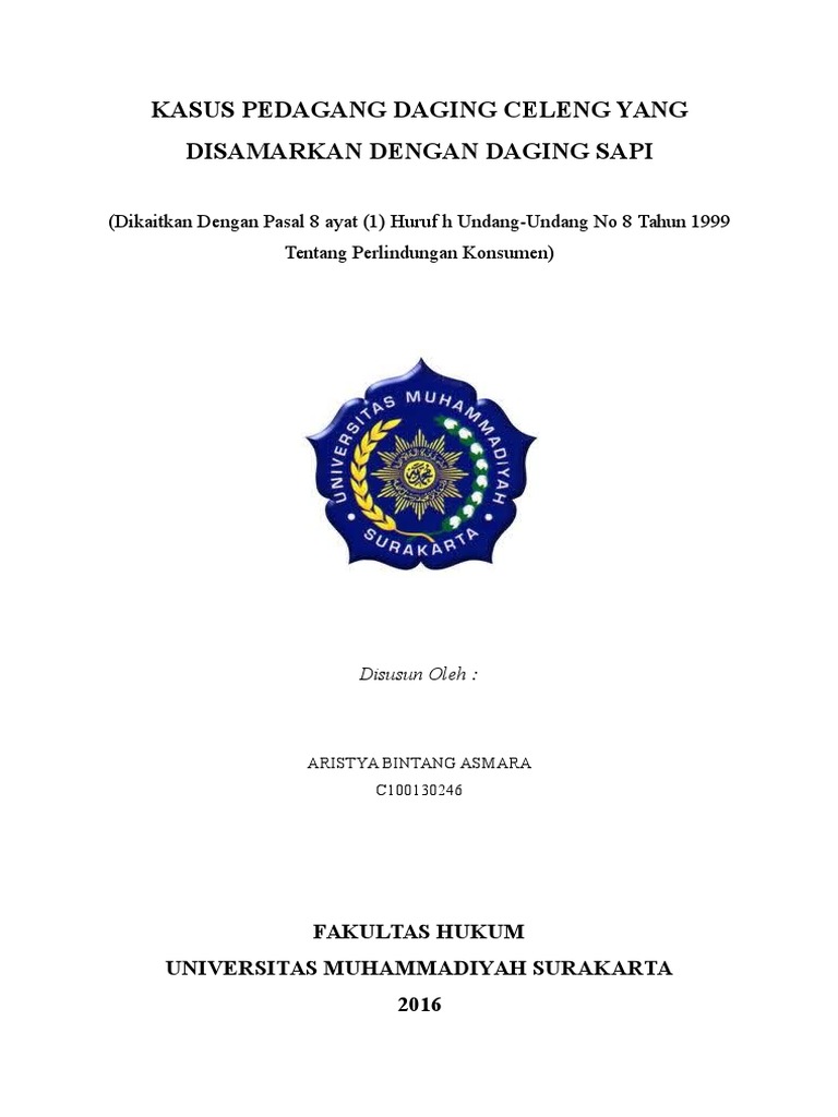 Daging Celeng Terselubung di Bakso | PDF