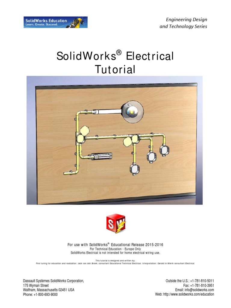 SW Electrical Tutorial ENG 2015 | PDF