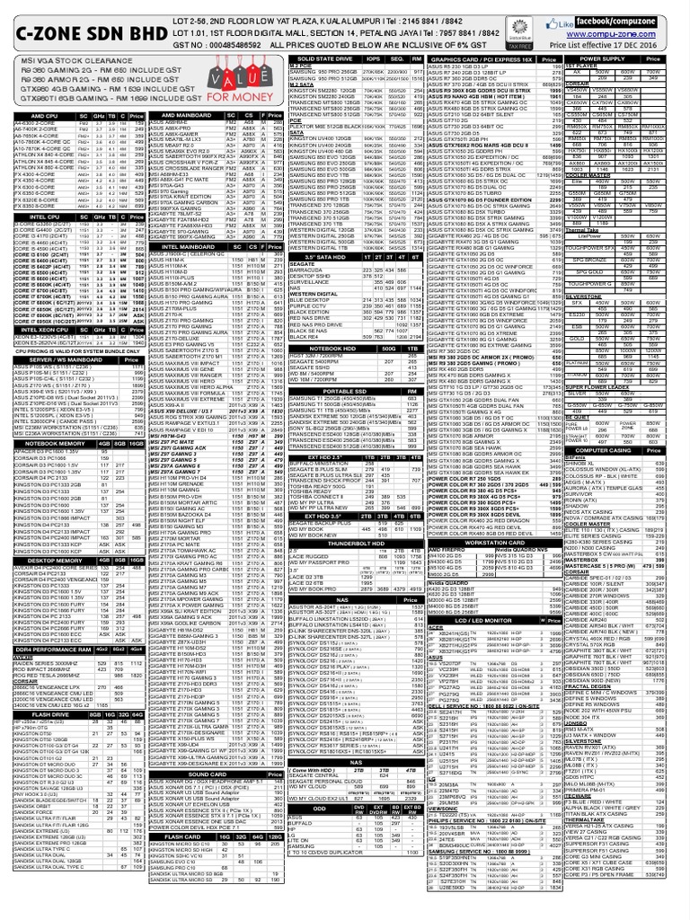 Pchardware Czone | PDF