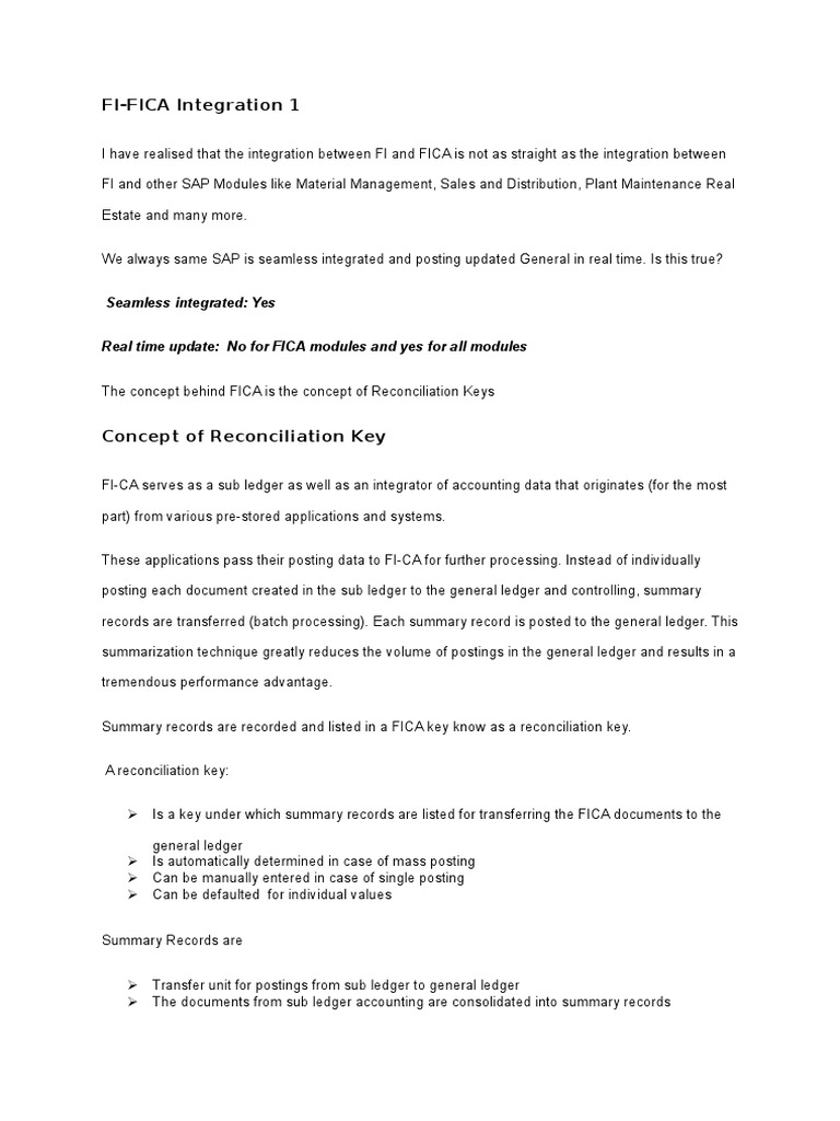 FI FICA Integration | PDF | Software | Information Technology