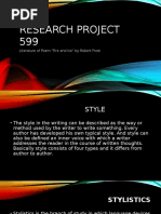 Prose Analysis THE FAN CLUB by Rona Maynard | PDF | Narration | Bullying