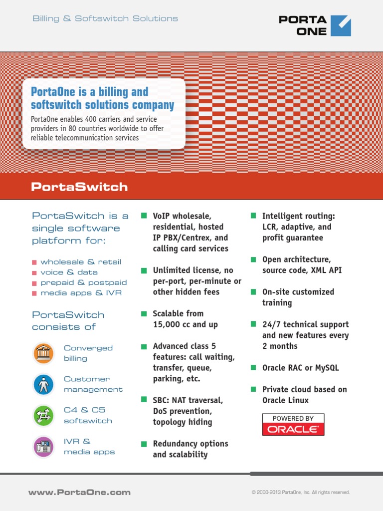 PortaSwitch VoIP Billling Softswitch IVR | PDF | Interactive Voice ...