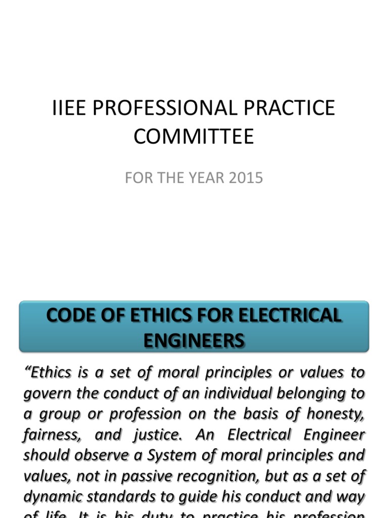 EE Laws Code of Ethics | PDF | Employment | Conflict Of Interest