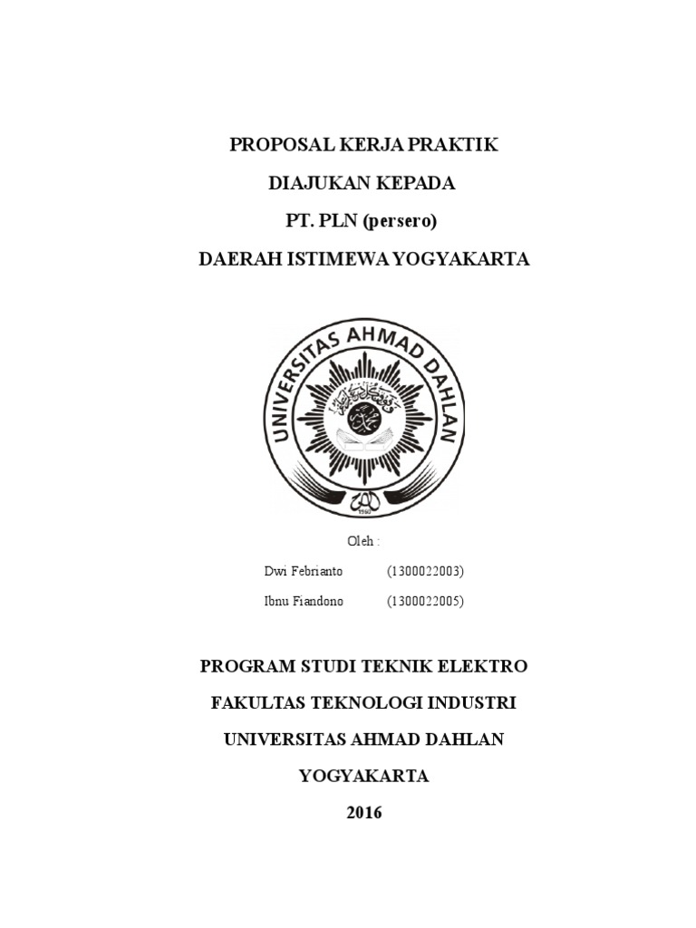 Proposal KP PT PLN | PDF