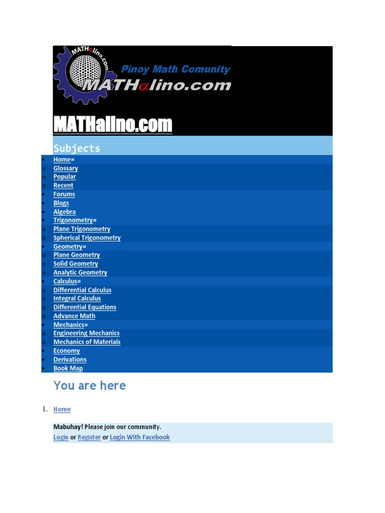 MATHalino | Beam (Structure) | Stress (Mechanics)