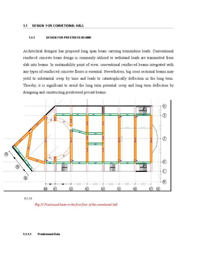 Design for Prestressed Beam | Beam (Structure) | Prestressed Concrete