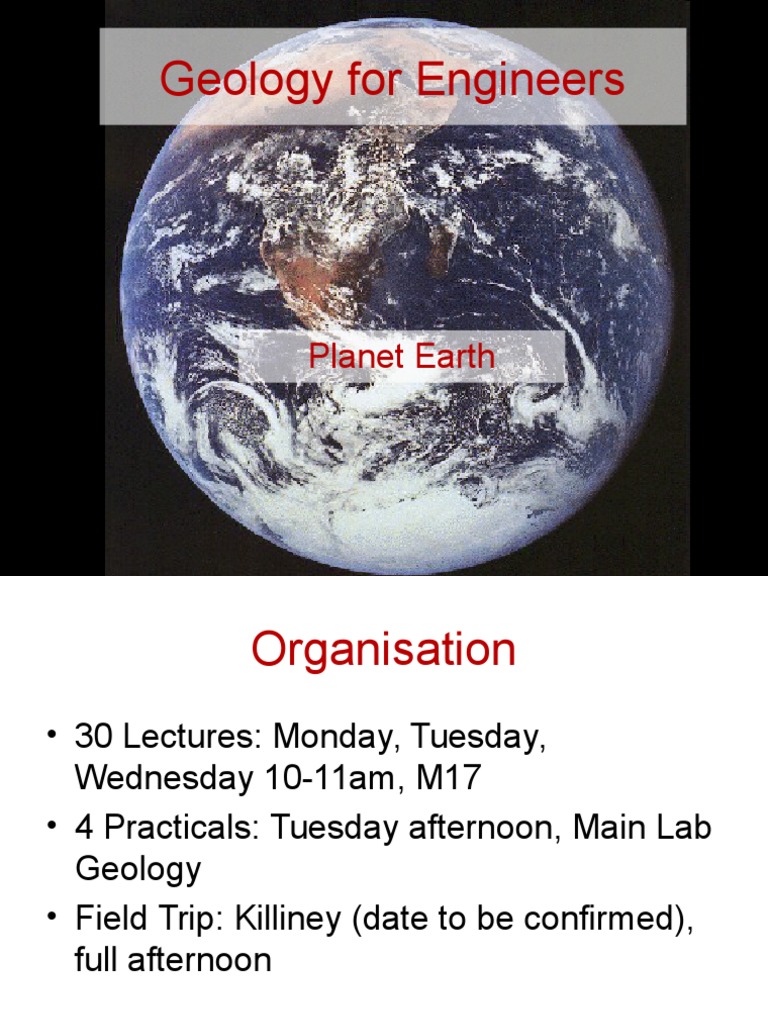 Geology and Solar System Overview | PDF