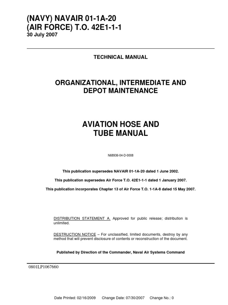 Navair 01-1a-20 | PDF | Personal Protective Equipment | Dangerous Goods