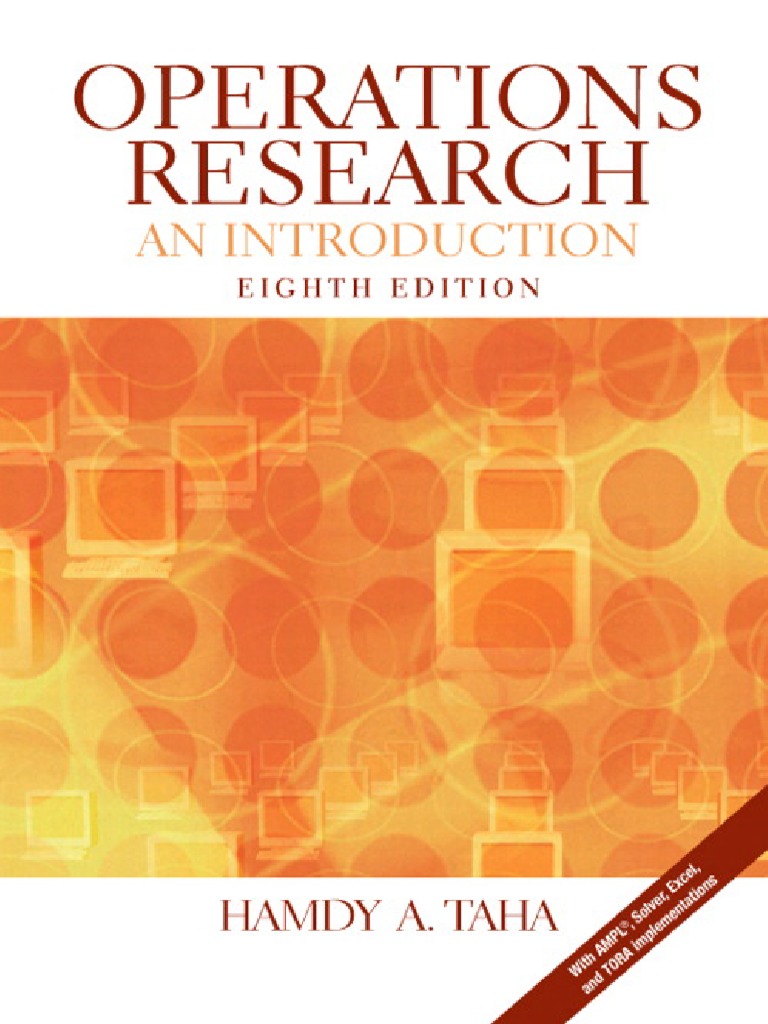 Operations Research An Introductution by Taha | PDF