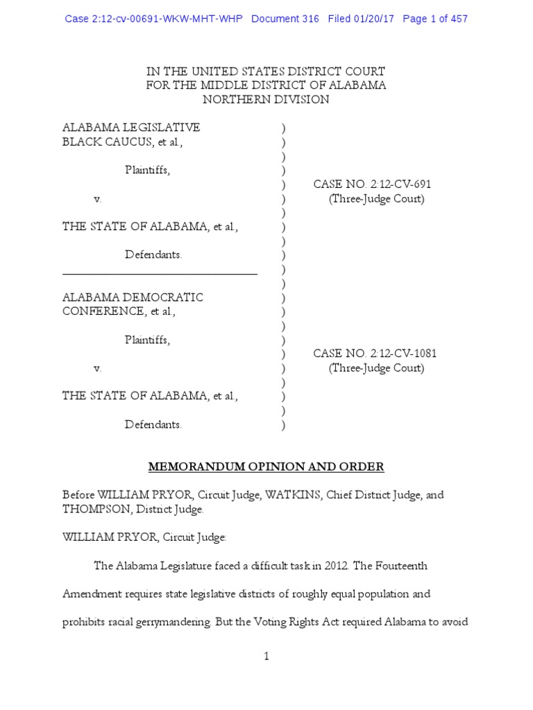 Redistricting Order | PDF
