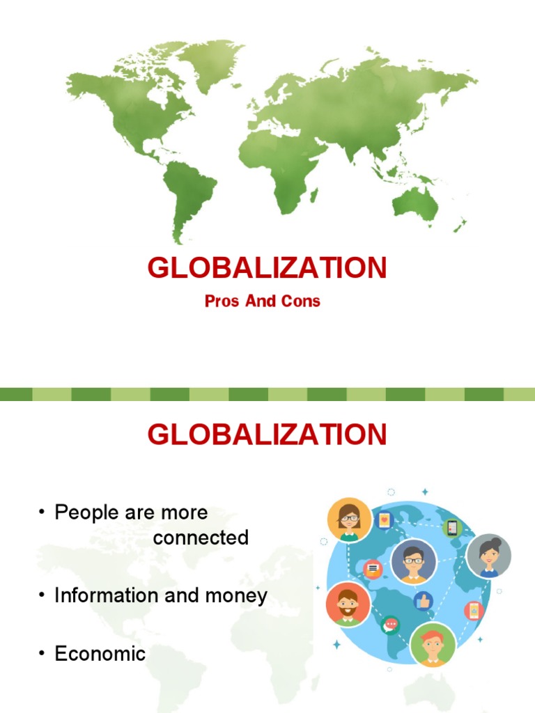 Globalization: Pros and Cons | PDF
