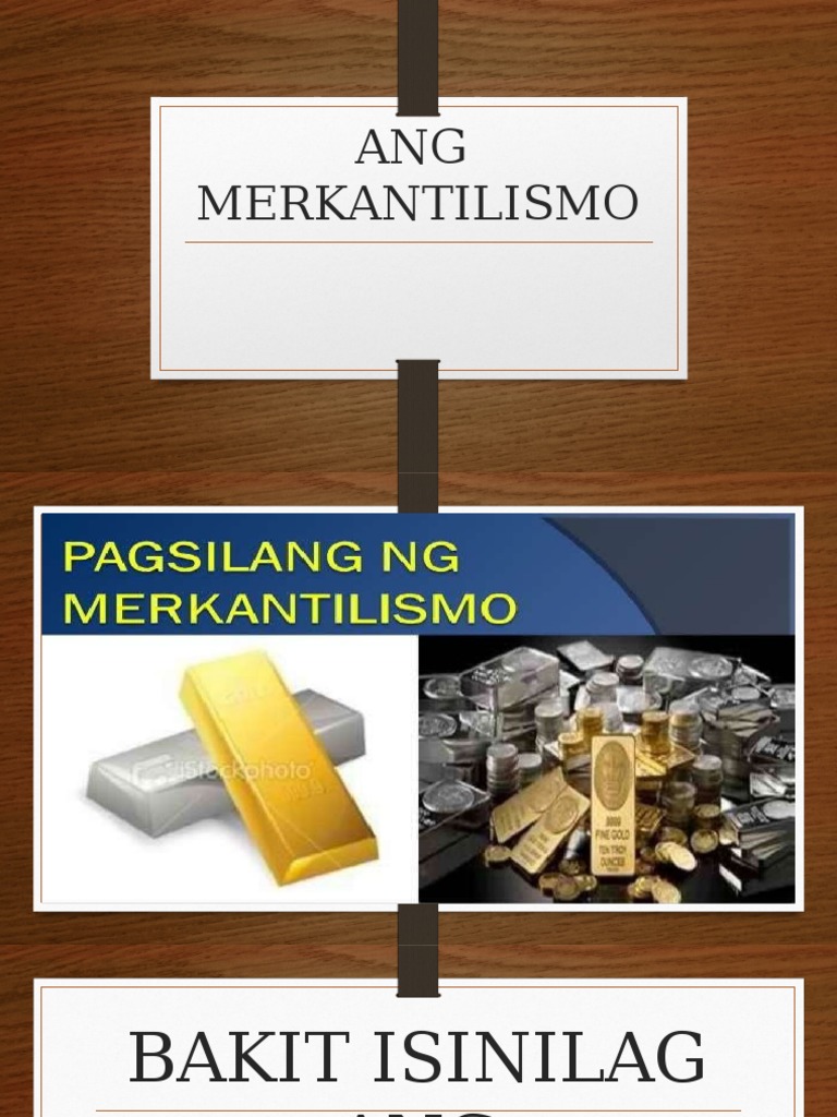 Ang Merkantilismo | PDF