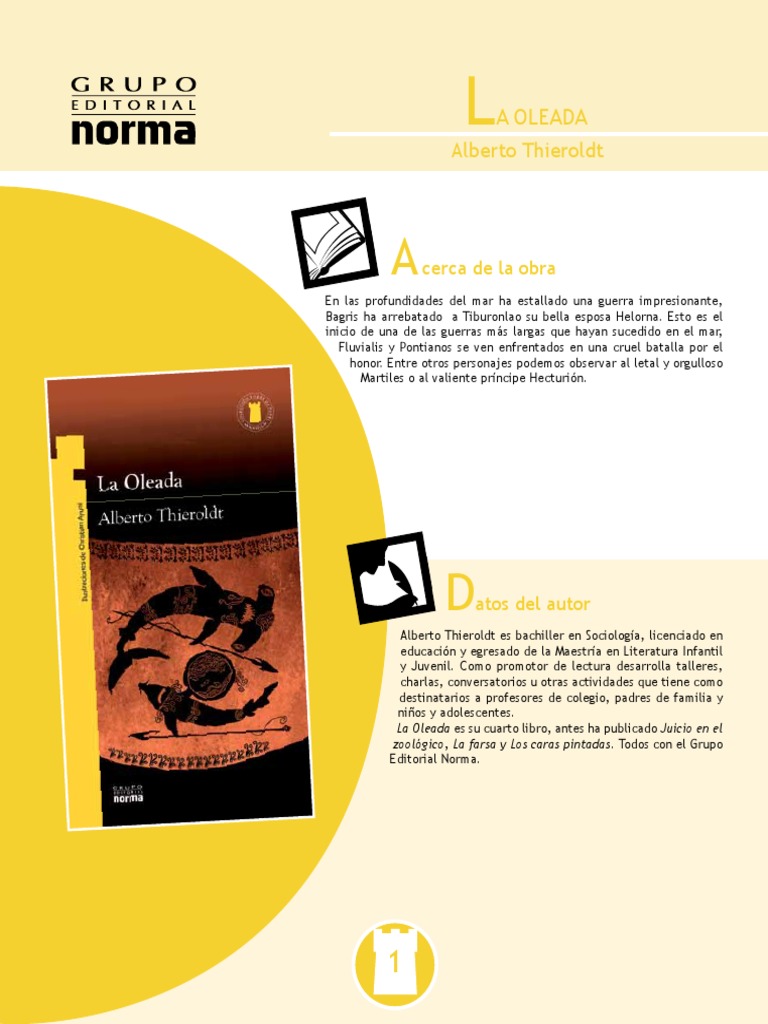 Torre Amarilla-La Oleada | PDF | Lectura (proceso) | Libros