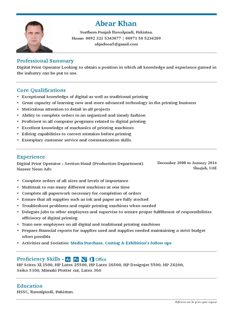Abrar's CV | PDF