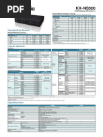 Central Telefonica Panasonic KX-NS500 | PDF | Telefonía ...