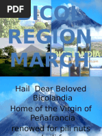 Bicol Regional March | PDF