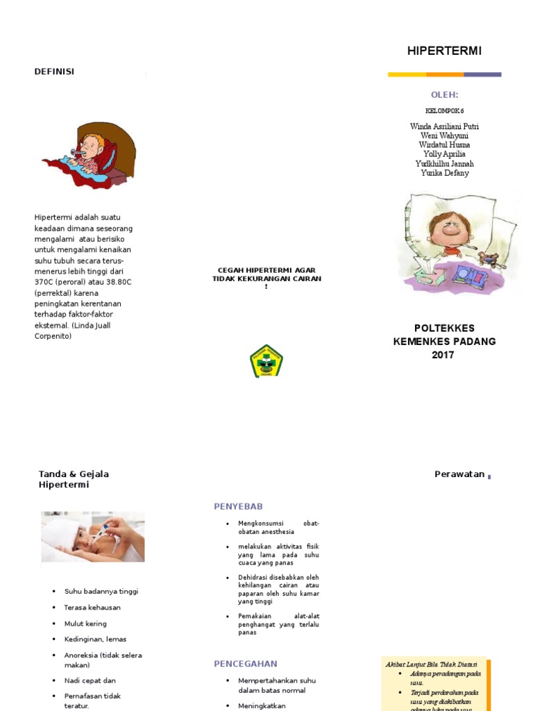 Leaflet Hipertermi | PDF