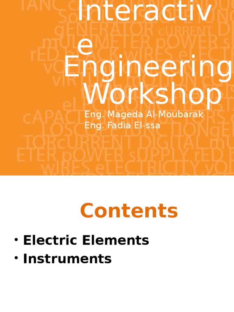 Workshop - Fall Semester | PDF | Capacitor | Passivity (Engineering)