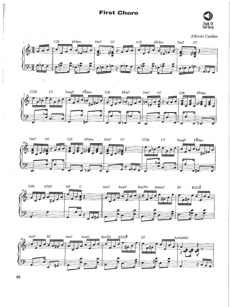 Brazilian Piano Choro Samba and Bossa Nova PDF | PDF