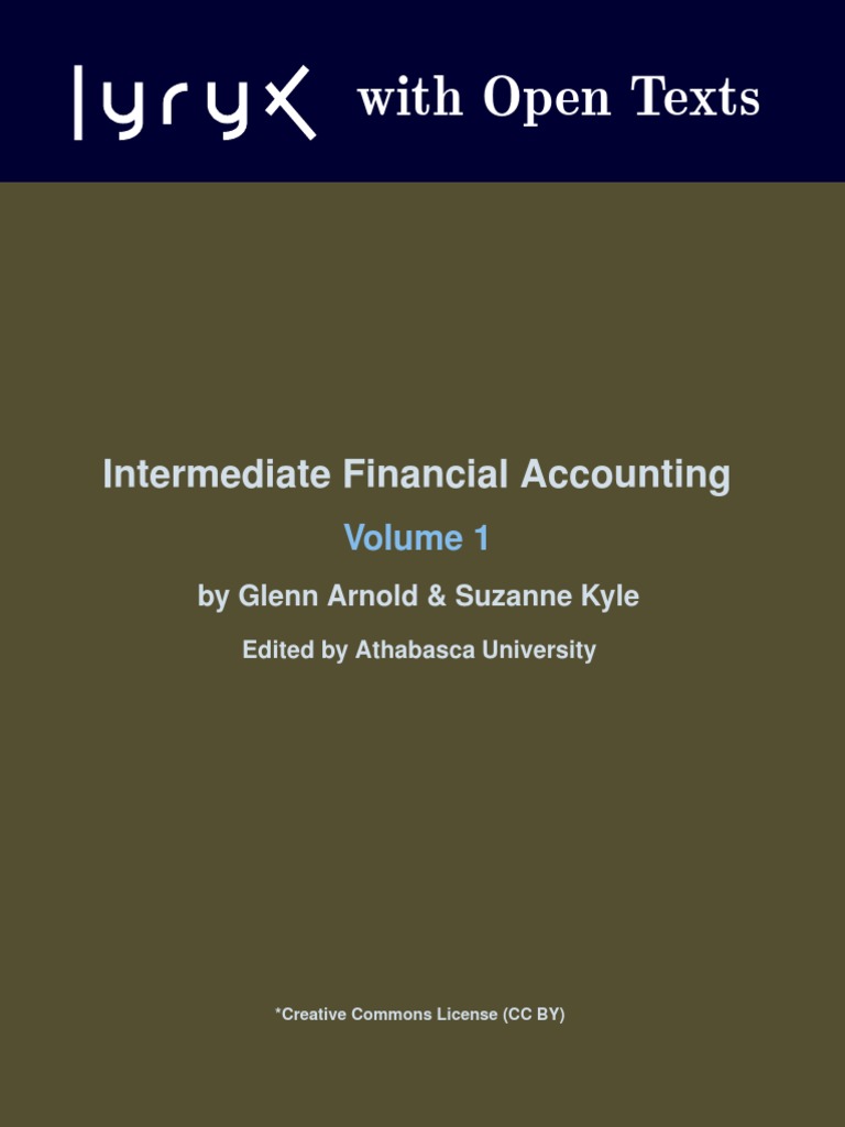 Intermediate Financial Accounting 1 | Financial Accounting Standards ...