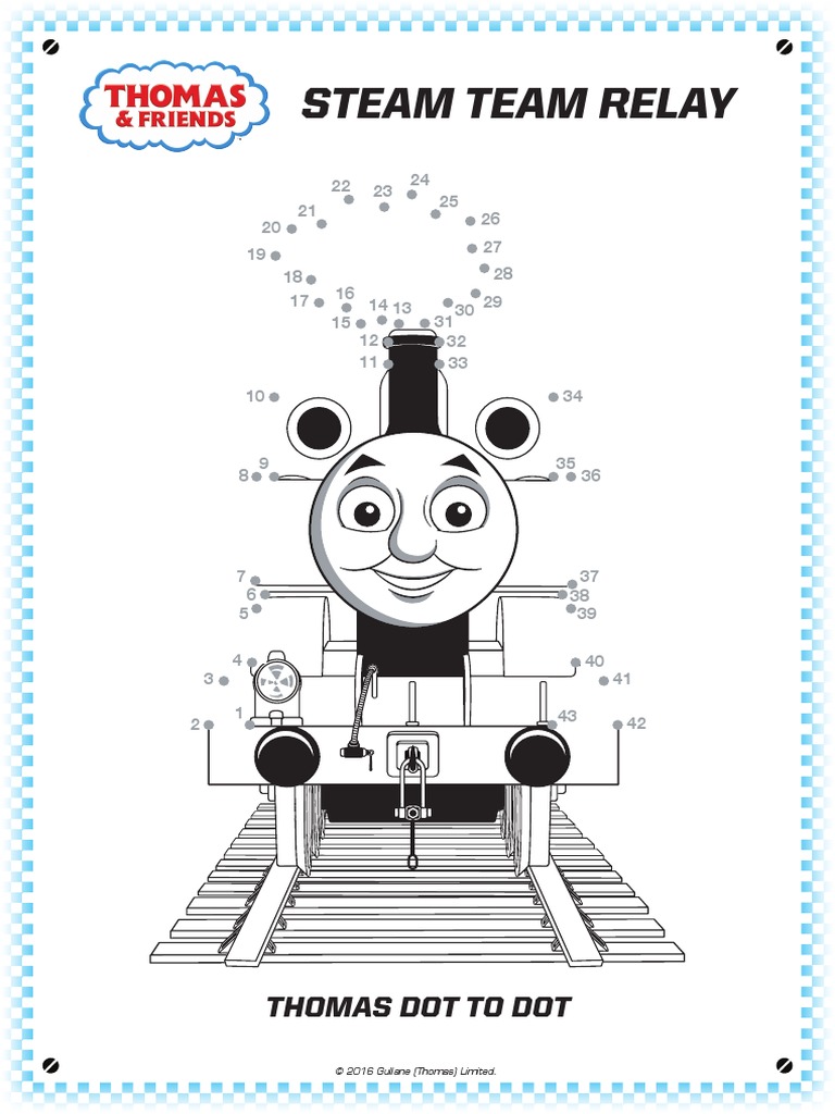 Steam Team Relay: Thomas Dot To Dot | PDF