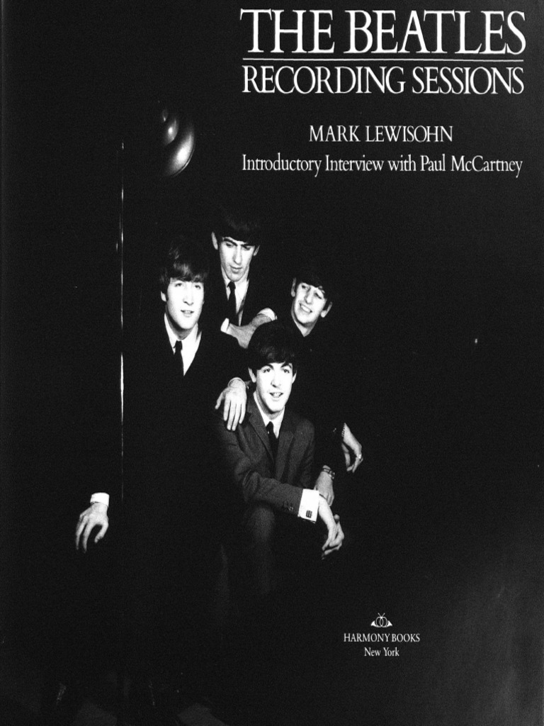The Beatles Recording Sessions ThePoet | PDF | The Beatles | Leisure