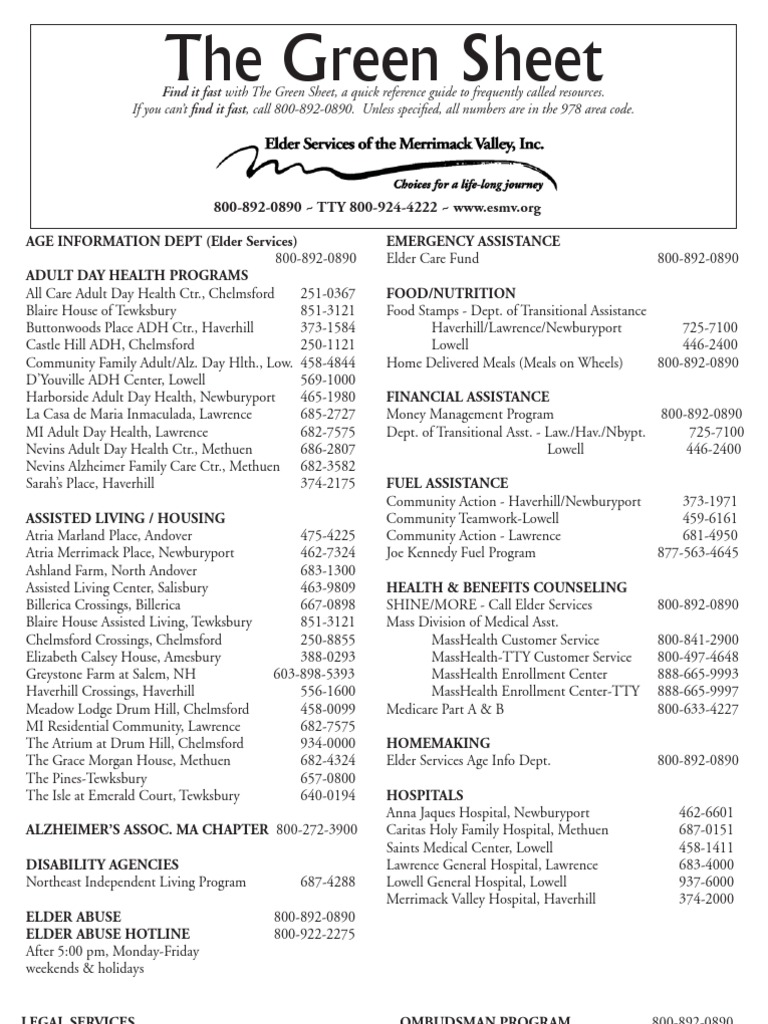 Green Sheet | PDF | Medicine | Health Economics