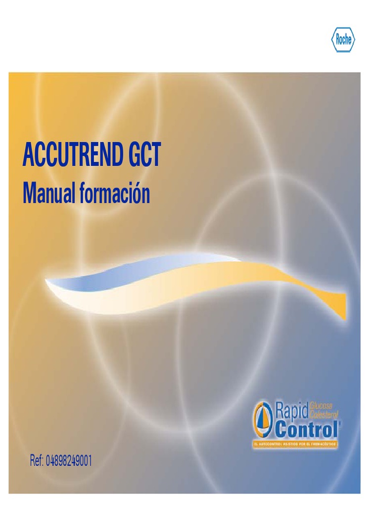 Accutrend GCT Manual Formacion | PDF | Química | Salud y bienestar
