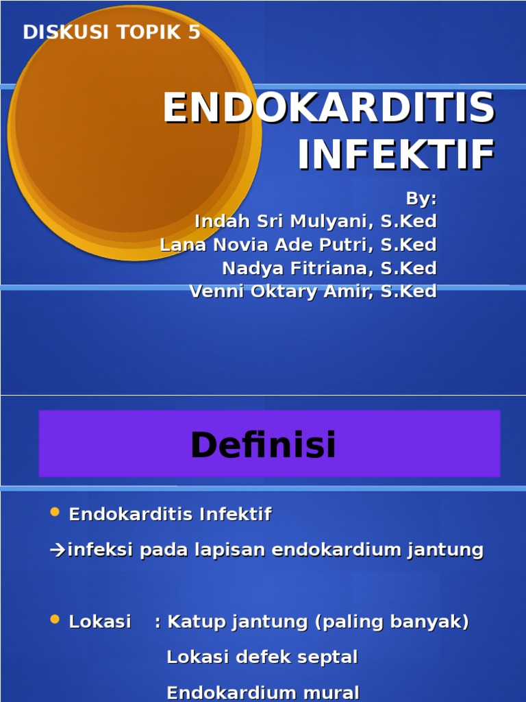 endokarditis infektif