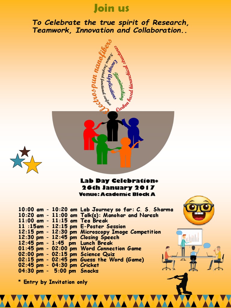Lab Day Invitation | PDF