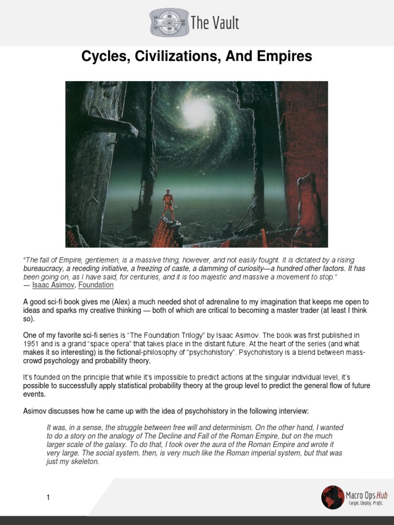 Cycles Civilizations Vault | PDF | Economic Bubble | Deleveraging