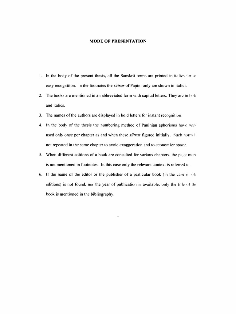 06 - Mode of Presentation | PDF